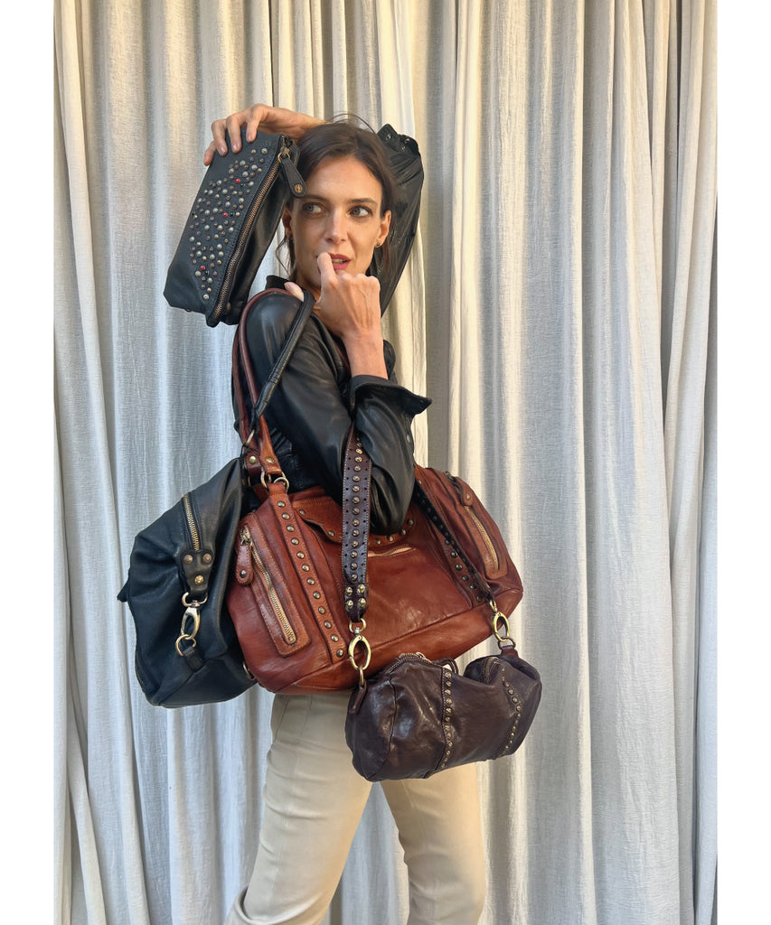 Carteras De Cuero Italianas Bolsos De Cuero Compra Online Con Tuscany